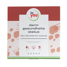 for you eHealth for you darmgesundheits-status – Darmtest für zuhause