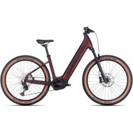 Cube Reaction Hybrid SLX 750 Wh E-Bike Easy Entry 27,5" rubyred'n'black 22"/XL