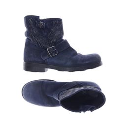 Oxs Damen Stiefelette, marineblau, Gr. 35