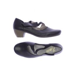 Rieker Damen Pumps, schwarz