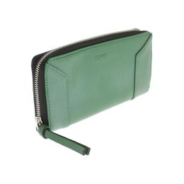 Esprit Damen Portemonnaie, grün