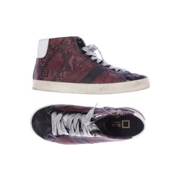 D.A.T.E. Damen Sneakers, bordeaux, Gr. 37