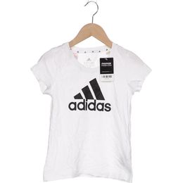 Adidas Damen T-Shirt, weiß, Gr. 140