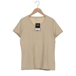 hessnatur Damen T-Shirt, beige, Gr. 36