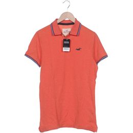 Hollister Herren Poloshirt, orange, Gr. 48