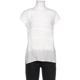 Massimo Dutti Damen Bluse, weiß, Gr. 38