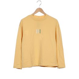BOSS Orange Damen Sweatshirt, gelb