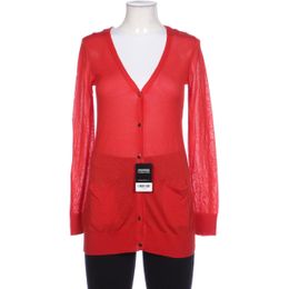 Hallhuber Damen Strickjacke, rot, Gr. 38