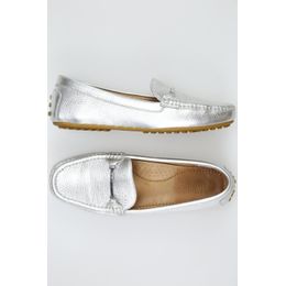 Lauren by Ralph Lauren Lauren Ralph Lauren Damen Halbschuh, silber, Gr. 37