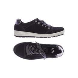 Ara Damen Sneakers, schwarz, Gr. 4