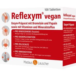Madaus & Lauscher Reflexym vegan Tabletten (100 St)