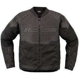 Icon Overlord3, Leder-/Textiljacke perforiert
