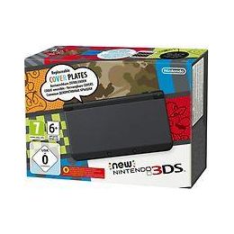 New Nintendo 3DS schwarz [wechselbaren Zierblenden]