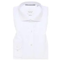 Eterna SUPER SLIM Cover Shirt in weiß unifarben, weiß, 39