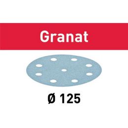 Schleifscheibe stf D125/8 P180 GR/10 Granat – 497149 - FESTOOL