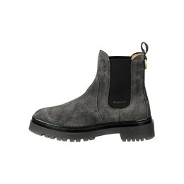 Gant Footwear Leder-Chelsea-Boots "Aligrey" in Anthrazit - 37