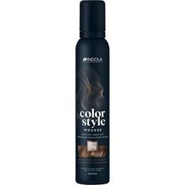 Indola Semi-permanente Haarfarbe Color Style Mousse Medium Brown