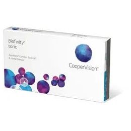 Cooper Vision Biofinity Toric 3-er - BC:8.7 SPH:-6.00 CYL:-1.25 AX:80