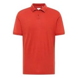 Eterna MODERN FIT Poloshirt in rot unifarben, rot, 4XL