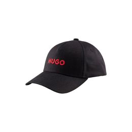 Hugo Baseball Cap Jude-BL mit Logostickerei, schwarz