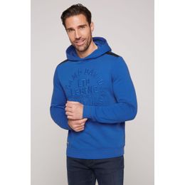 Kapuzensweatshirt CAMP DAVID Gr. 4XL, blau Herren Sweatshirts