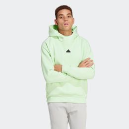 Kapuzensweatshirt adidas Sportswear "M Z.N.E. PR HD" Gr. XL, grün (semi green spark) Herren Sweatshirts Hoodies