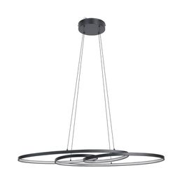 Hängeleuchte Eglo "GIANELLA" Lampen Gr. Ø 0,00 cm Höhe: 120,00 cm, schwarz-weiß (schwarz weiß) LED Hängeleuchten und Pendelleuchten