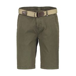 Bermudas Lerros "Lerros Chino-Bermuda für Herren" Gr. 4XL, e x traweit, grün (aged olive) Herren Hosen Bermudas