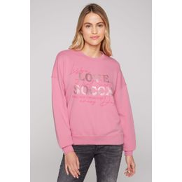 Sweater SOCCX Gr. L, pink (happy pink) Damen Sweatshirts Oversize Shirts