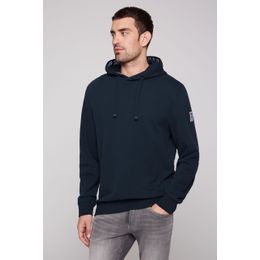 Kapuzensweatshirt CAMP DAVID Gr. L, blau Herren Sweatshirts