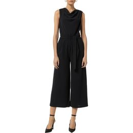 comma, 7/8-Overall COMMA Gr. 46, N-Gr, blau (dark blue) Damen Overalls