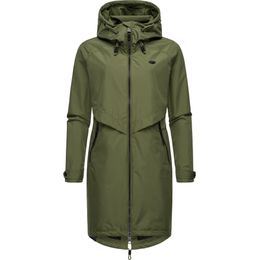Ragwear Funktionsmantel 'Frodik' Damen Gr&ouml;&szlig;e M gr&uuml;n / oliv / dunkelgr&uuml;n