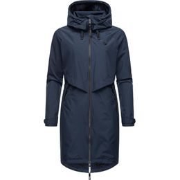 Ragwear Funktionsmantel 'Frodik' Damen Gr&ouml;&szlig;e S navy / schwarz