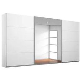 Schwebetürenschrank Rauch "Kleiderschrank Schrank Garderobe CORTONA inkl. Inneneinteilung" Schränke Gr. B/H/T: 360 cm x 210 cm x 62 cm, 3 St., weiß 2 Stoffboxen und zusätzlichen Einlegeböden MADE IN GERMANY