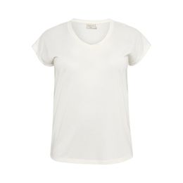 Kaffe Curve T-Shirt Damen Gr&ouml;&szlig;e S wei&szlig;