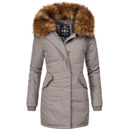 Marikoo Winter Parka 'Karmaa' female size L Chamois / Grey