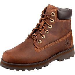 Timberland Stiefel 'Courma' Jungen Gr&ouml;&szlig;e 34 cognac / schwarz