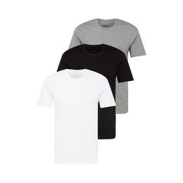 BOSS T-Shirt Herren Gr&ouml;&szlig;e XL graumeliert / schwarz / wei&szlig;