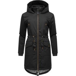 Ragwear Mantel 'Crescend' Damen Gr&ouml;&szlig;e XL schwarz Winterjacke