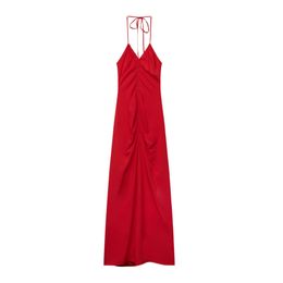 Pull&Bear Pull&bear Kleid Damen Gr&ouml;&szlig;e 38 rot Winterkleid