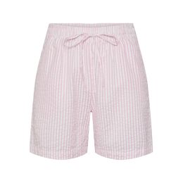Pieces Shorts 'PCSally' Damen Gr&ouml;&szlig;e 36 rosa / wei&szlig;