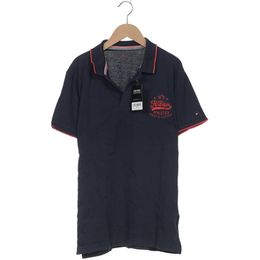 Tommy Hilfiger Herren Poloshirt, marineblau, Gr. 48