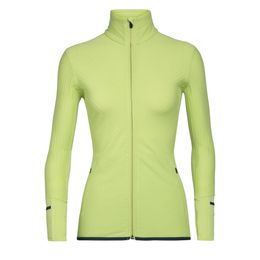 Icebreaker RealFleece™ Merino Descender Jacke - Frau - Aloe - Größe XS