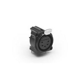 Amphenol Entertainment XLR-Steckverbinder , Buchse, Rechter Winkel, Panelmontage, Pole - 5 - AC5FAHAUB