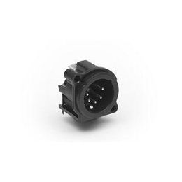 Amphenol Entertainment XLR-Steckverbinder , Stecker, Rechter Winkel, Panelmontage, Pole - 5 - AC5MAHAUB