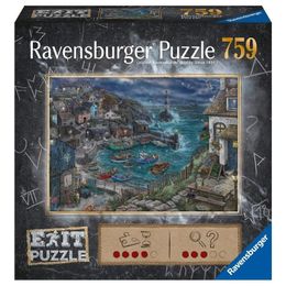 RAVENSBURGER VERLAG Ravensburger EXIT Puzzle 17365 Das Fischerdorf - 759 Teile Puzzle für Erwachsene und Kinder ab 14 Jahren