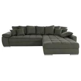 Ecksofa Inosign "Gwenni L-Form" Sofas Gr. B/H/T: 323cm x 94cm x 222cm, Luxus-Microfaser in Lederoptik, grün auch in Aqua Clean Supreme erhältlich; bis zu 140 kg pro Sitzfläche