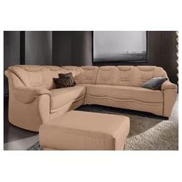 Sit & More Ecksofa SIT & MORE "Benson L-Form" Sofas Gr. B/H/T: 265cm x 94cm x 215cm, Luxus-Microfaser ALTARA NUBUCK, langer Schenkel rechts, mit Bettfunktion, braun wahlweise mit Bettfunktion