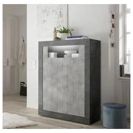 Highboard Inosign "Urbino" Sideboards grau (schieferfarben/beton) Breite 110 cm