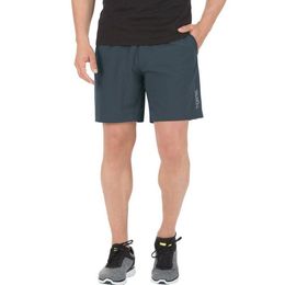 TRIGEMA Jerseyhose TRIGEMA Sport-Shorts mit Innenslip aus Netz (1-tlg), grau